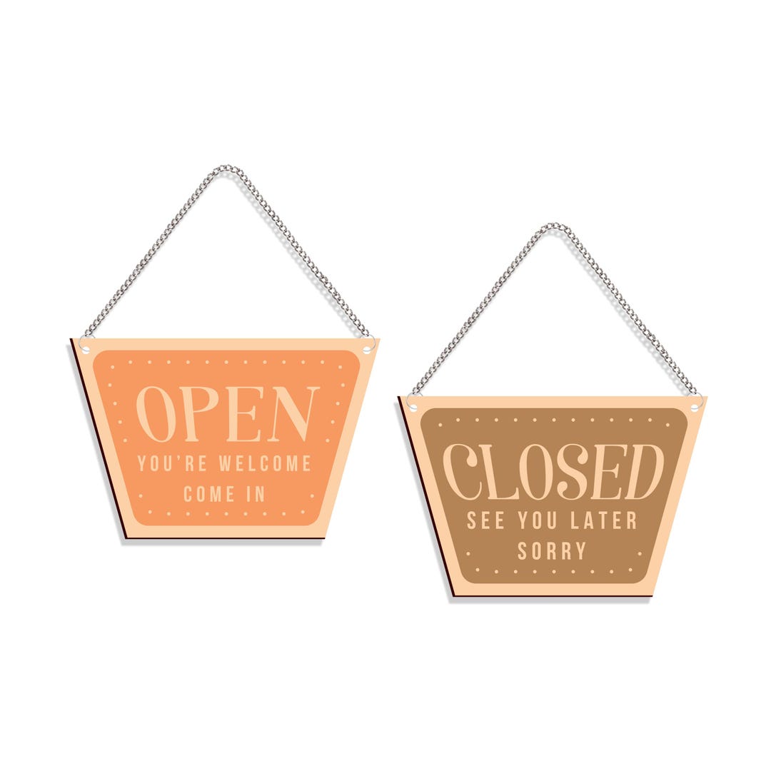 Shop Open-close Sign, Open Closed Sign Board for Shop, Open Close Board ...