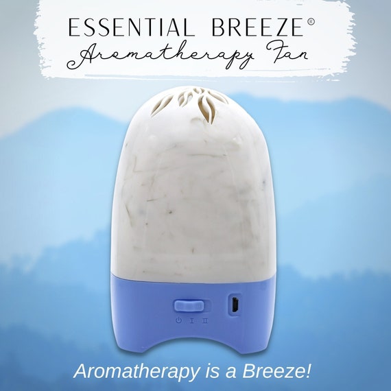 Essential Breeze® Aromatherapy Fan Diffuse Essential Oils With - Etsy