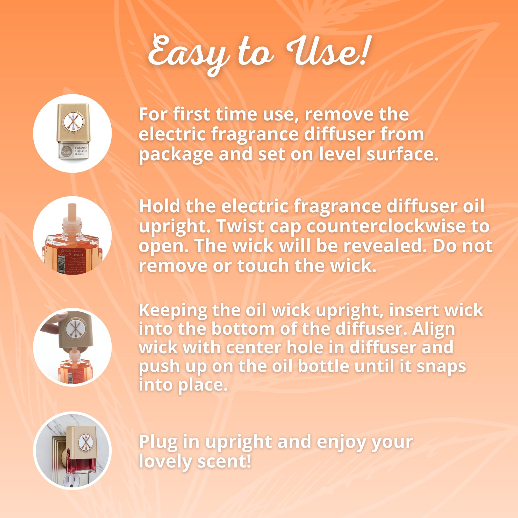 Arrows Frosted Sandstone Medallion Plugables® Plugin Electric Scented ...