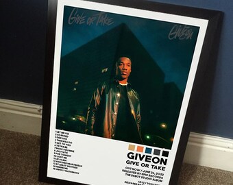 Giveon Album Poster - Etsy