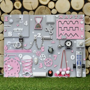 Busy Board 1 2 3 Year Old Baby Girl Boy Gift Toddler Sensory Activity ...