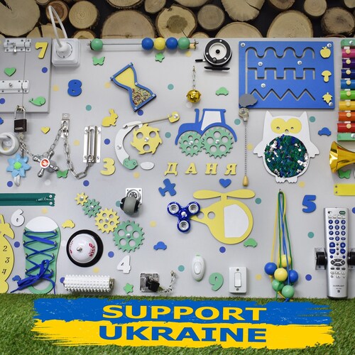 GIANT LARGE 1 METR Large Busy Board Montessori Personalised | Etsy