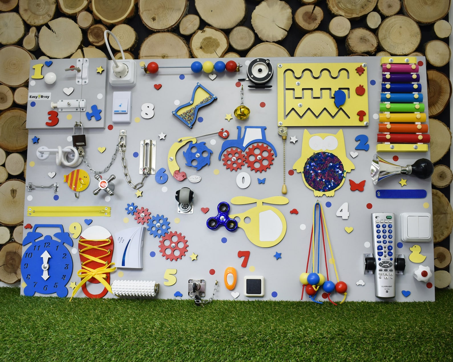 GIANT LARGE 1 METR Large Busy Board Montessori Personalised | Etsy