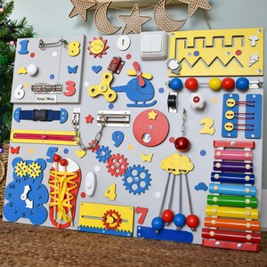 Fidget Toys Large Busy Boards Adult Occupational Therapy Gifts Sensory ...