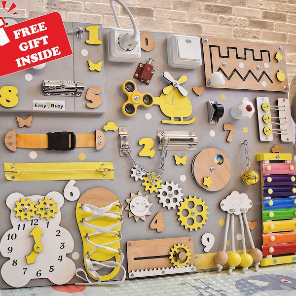 Busy Boards for Toddlers - Etsy