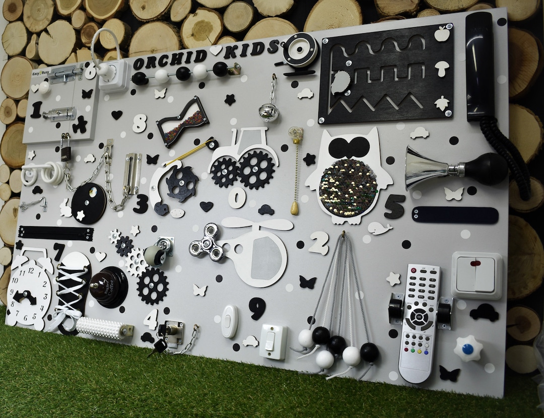 Fidget Toy Adult Large Wall Busy Board Occupational Therapy Gifts ...