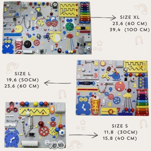 Fidget Toys Large Busy Boards Adult Occupational Therapy Gifts Sensory ...