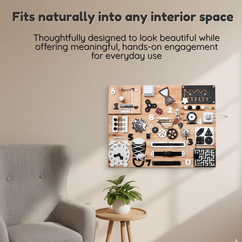 Adult Busy Boards Dementia Activity ,sensory Wall Panel, Memory Care ...