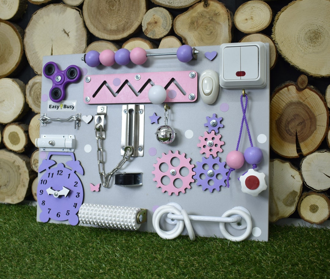 Toddler Busy Board, Sensory Board, Eco Friendly Products, Montessori ...