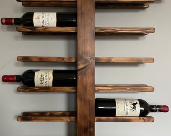 Slim Wine Rack | Etsy UK