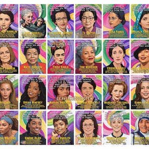 80 Influential Women, Women’s History Month Posters – Bulletin Board ...