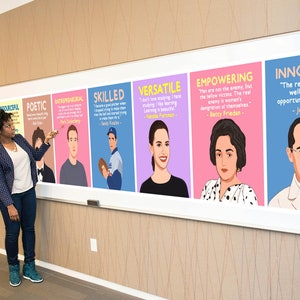 Jewish American Heritage Month Poster Set - 20 Quotes From Icons for ...