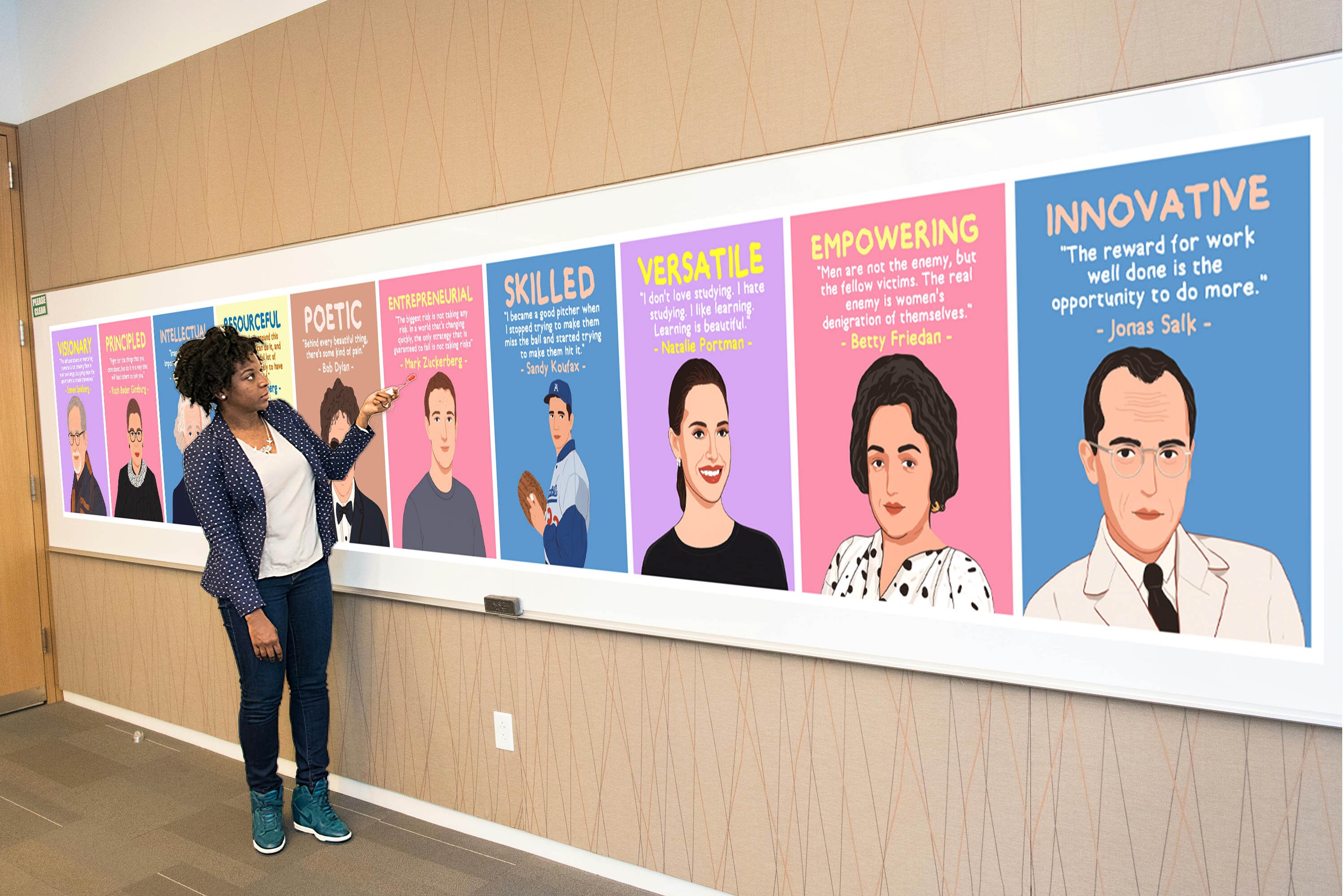 Jewish American Heritage Month Poster Set 20 Quotes From Icons for ...