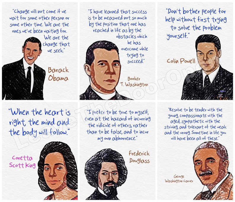Black History Month Posters / 20 Elementary Classroom Posters ...