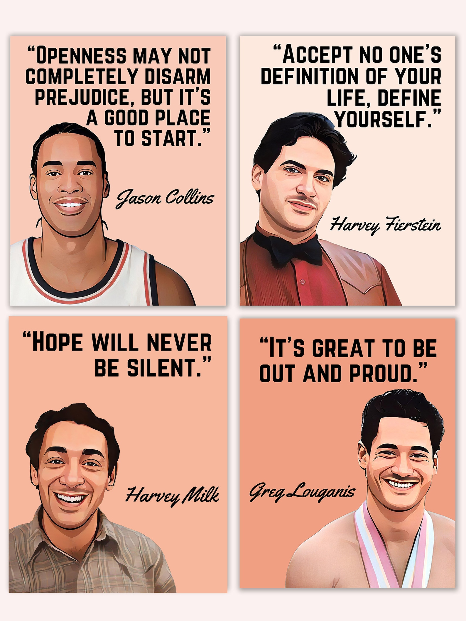 LGBT History Month, Lgbt Pride Month, Classroom Posters, Famous LGBTQ ...