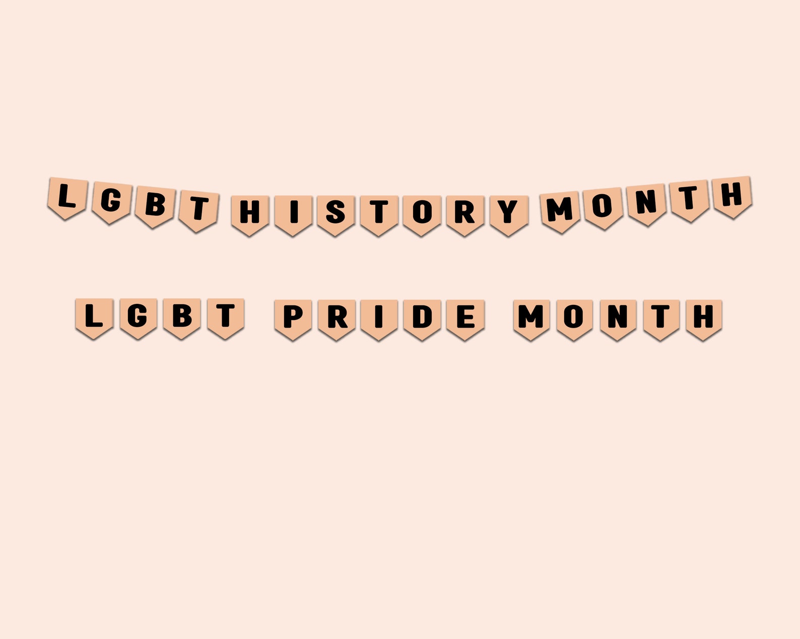 LGBTQ History Month LGBT Pride Month 25 Elementary - Etsy
