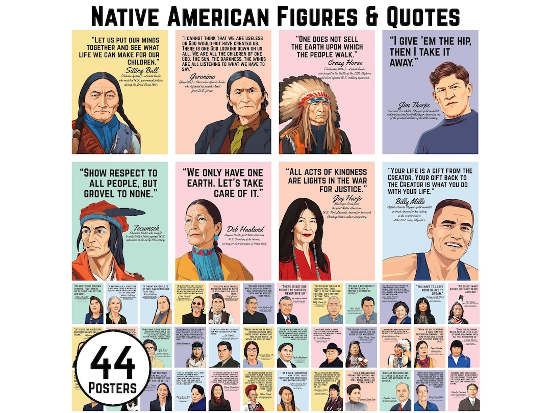 Native American Heritage Month Posters, Classroom Decor (digital ...