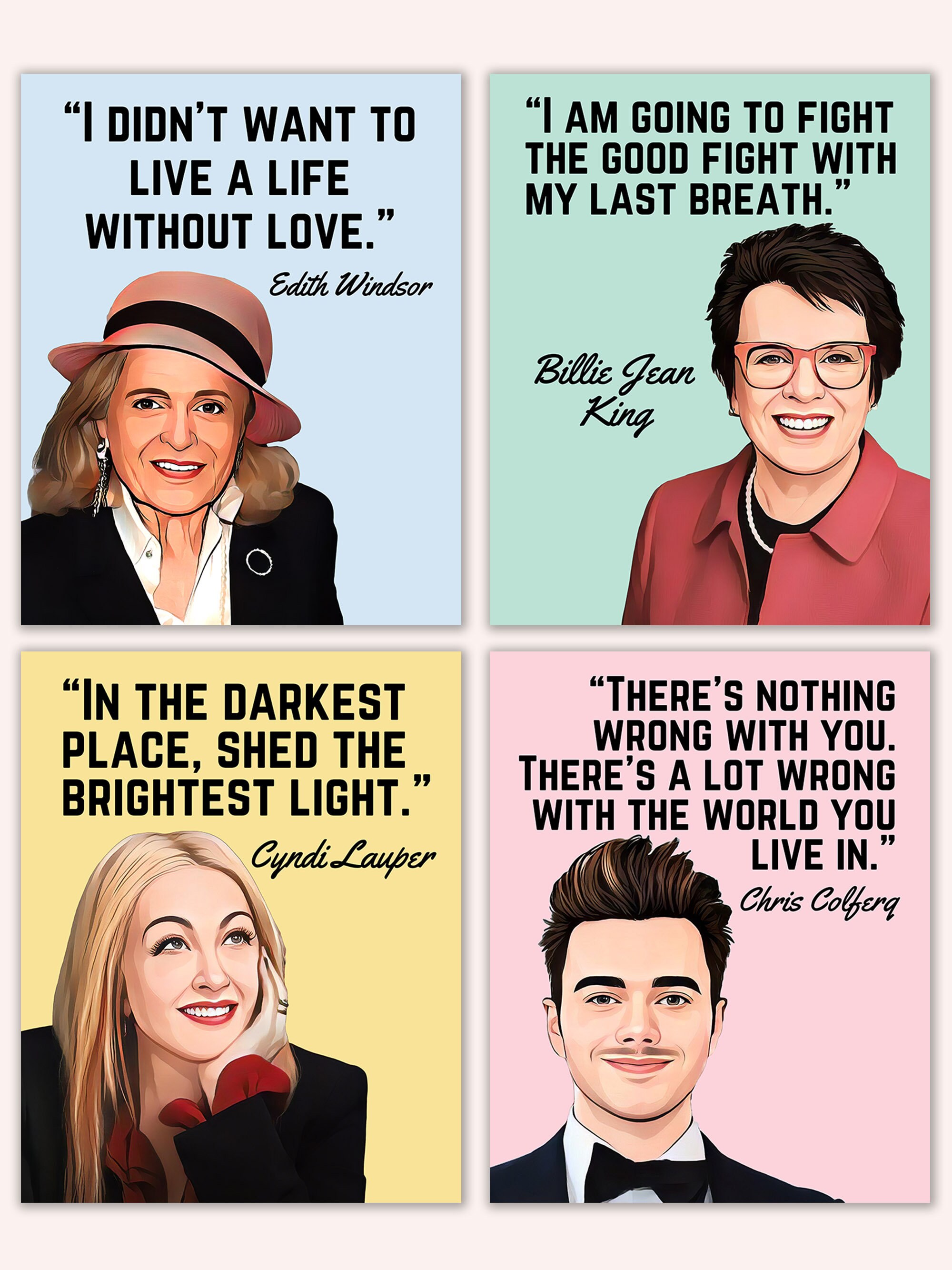 LGBT History Month, Lgbt Pride Month, Classroom Posters, Famous LGBTQ ...