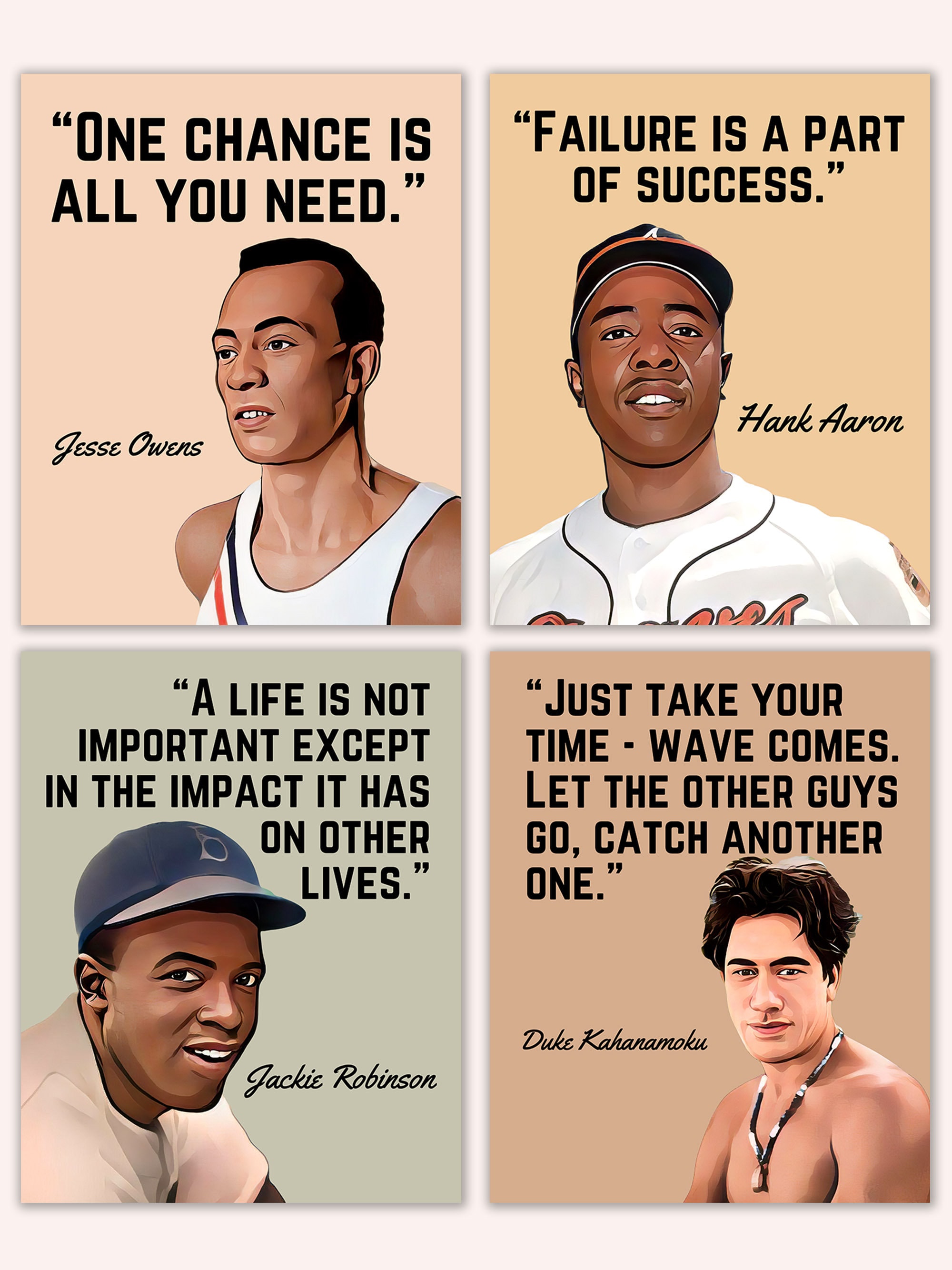 Digital Download Famous Athletes Posters, Classroom Decor, Office ...
