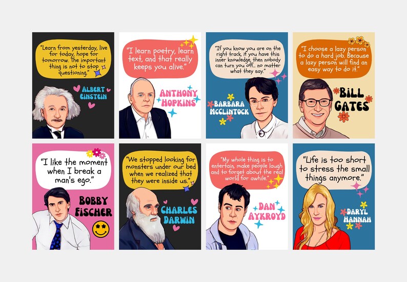 Famous People With Autism,15 Printable Posters, Autism Awareness Day ...