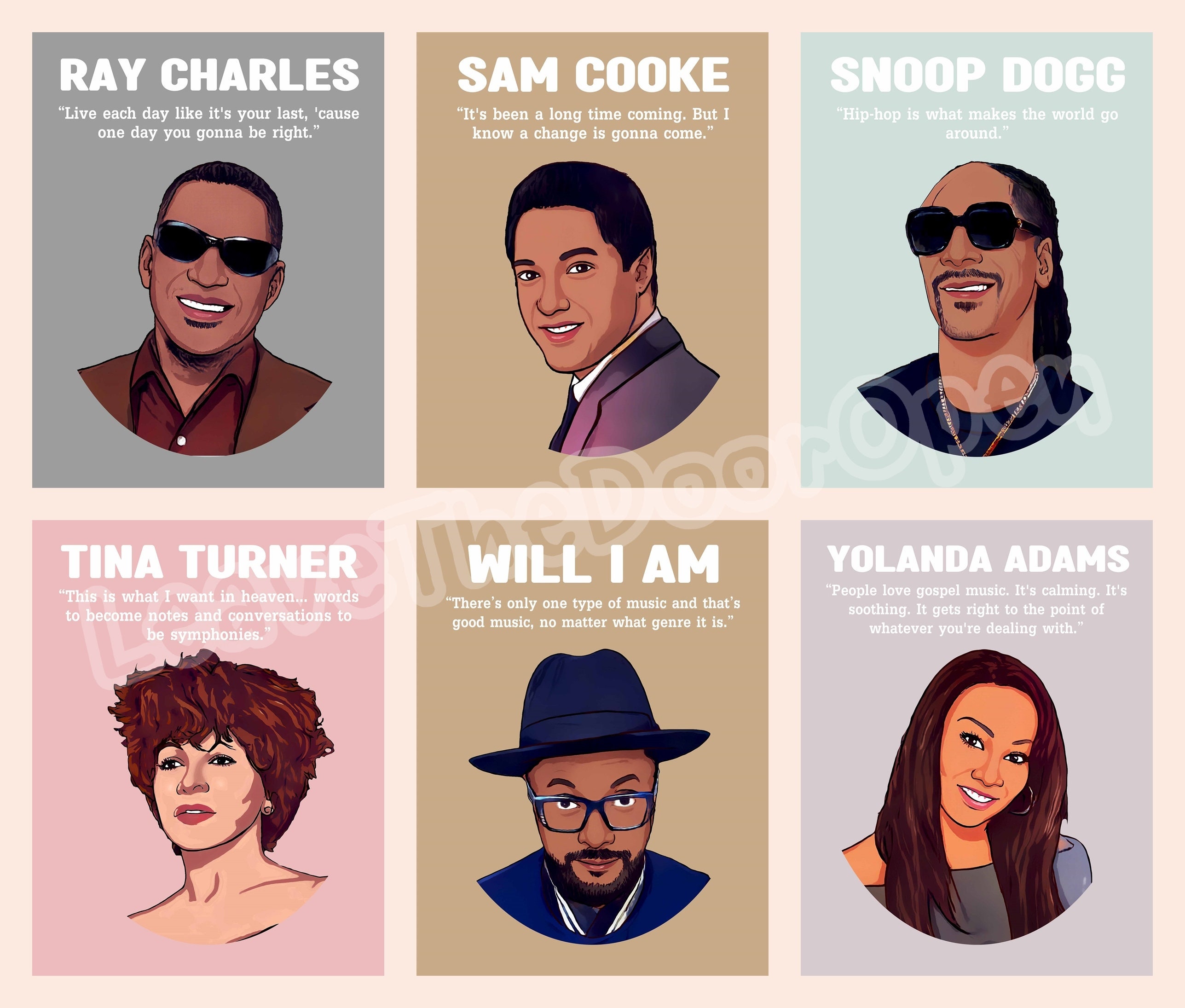 African-american Music Appreciation Month Posters, Bulletin Board Set ...