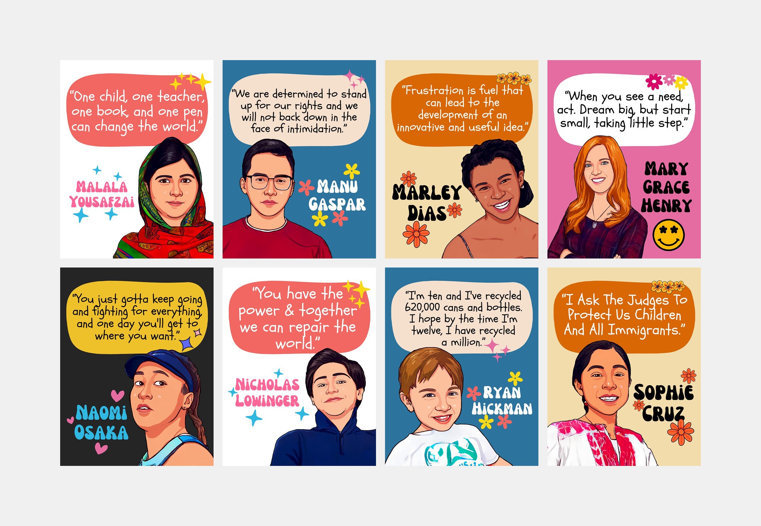 28 Kids Who Changed the World, Influential Children Quotes, Youth ...