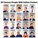 Famous People With Autism Posters, National Autism Acceptance Month ...