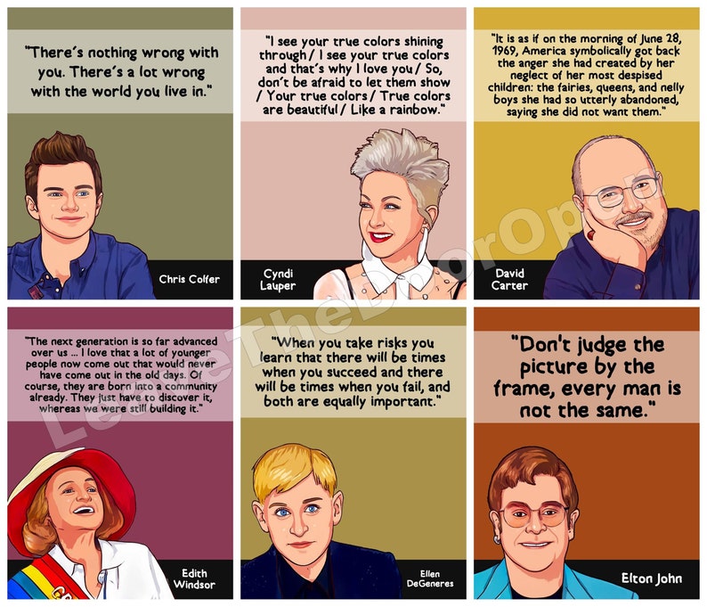 LGBTQ, History Month, LGBT Pride Month, 25 Elementary Classroom Posters ...