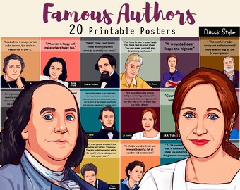 Groovy Inspirational Class set of 8 Printable Posters - Etsy