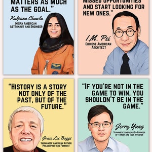 Asian American Leaders, AAPI Asian Pacific American Heritage Month ...