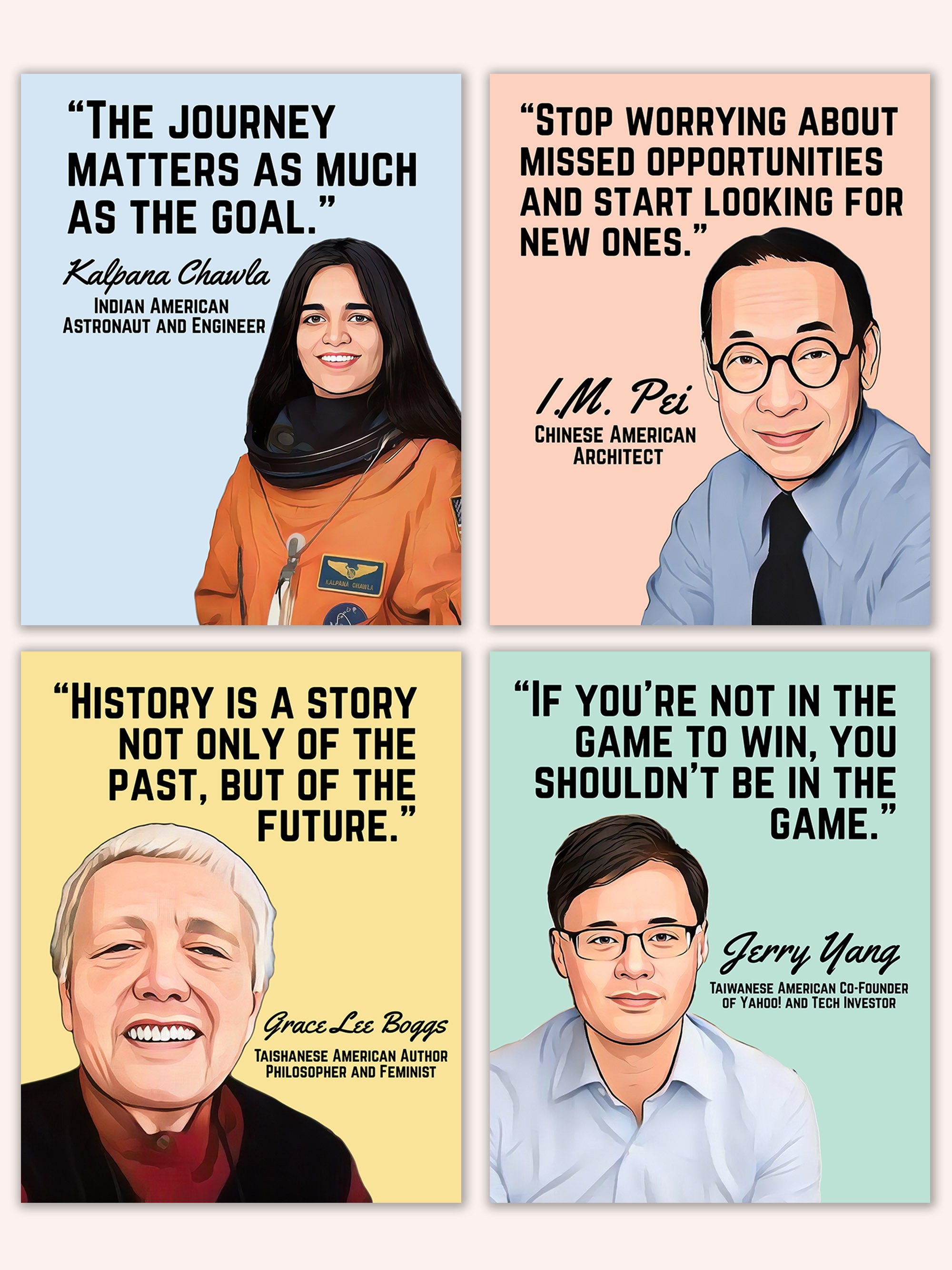 Asian American Leaders, AAPI Asian Pacific American Heritage Month ...