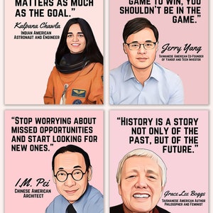 Asian American Leaders, AAPI Asian Pacific American Heritage Month ...