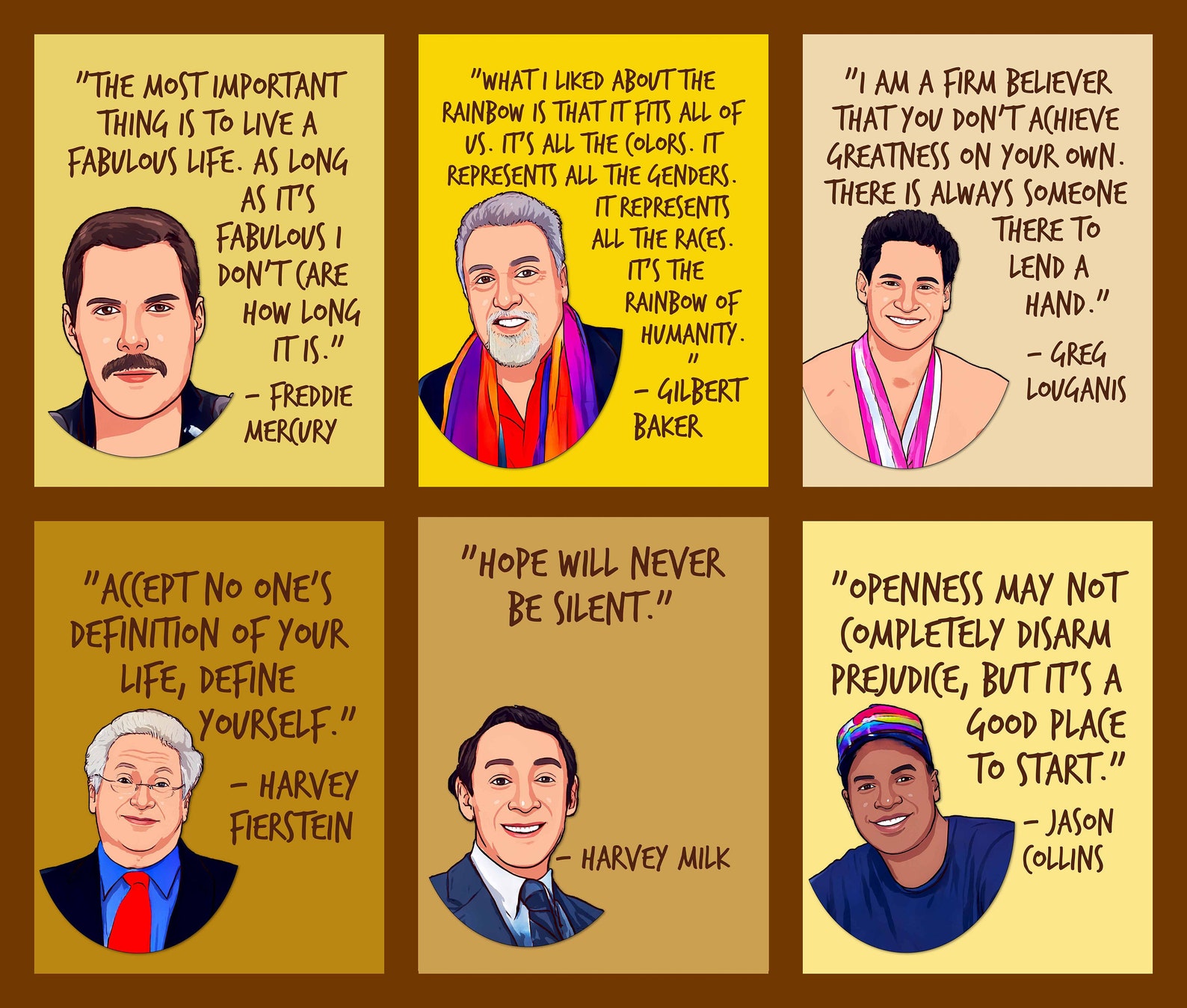 Golden LGBT History Month, LGBT Pride Month, 25 Elementary Classroom ...