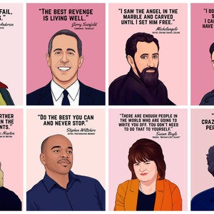 Famous People With Autism Posters, National Autism Acceptance Month ...