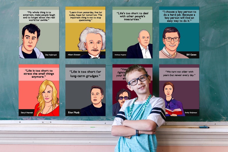 Famous People With Autism,15 Printable Posters, Autism Awareness Day ...