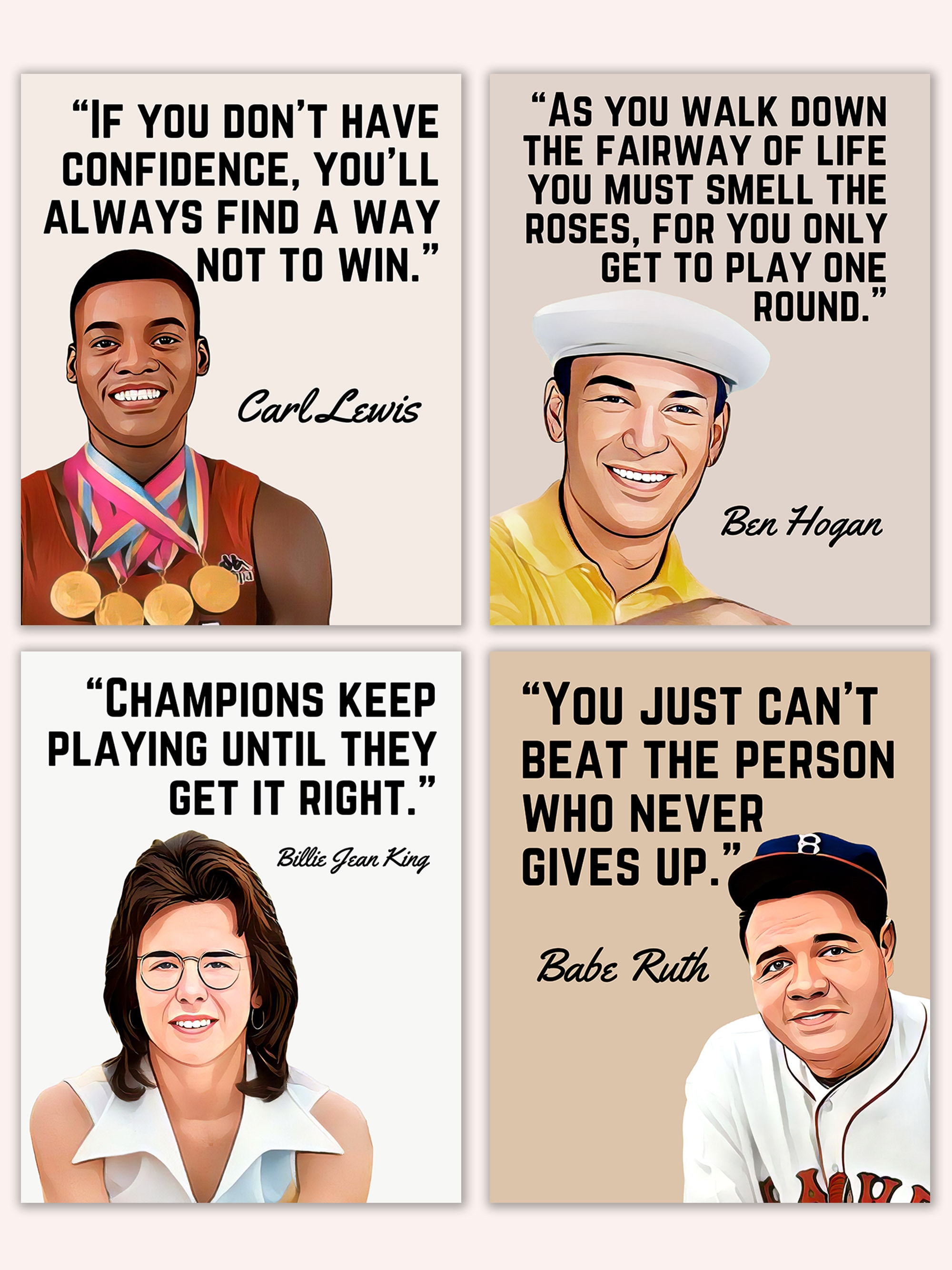 Digital Download Famous Athletes Posters, Classroom Decor, Office ...