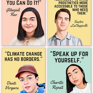 Influential Children Quotes, Kids Who Changed the World, Printable ...