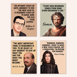 32 Posters, Inspiring and Motivational New Year Quotes 2025, Famous ...