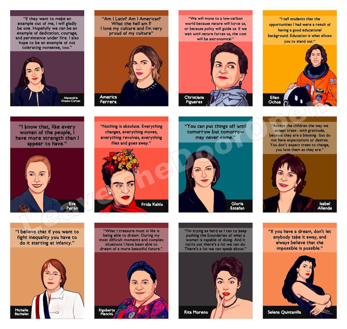 12 Famous Hispanic Women in History, National Hispanic Heritage Month ...