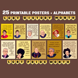 Golden - LGBT History Month, LGBT Pride Month, 25 Elementary Classroom ...