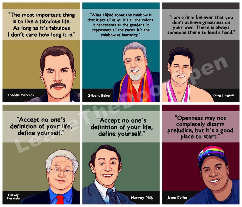 LGBTQ, History Month, LGBT Pride Month, 25 Elementary Classroom Posters ...