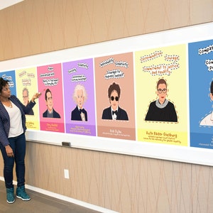 Jewish American Heritage Month Poster Set - 20 Inspirational Figures ...