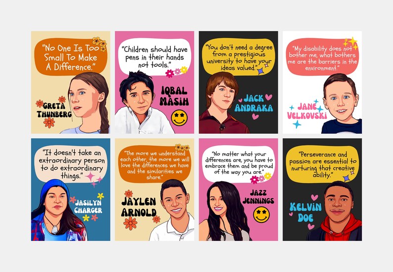 28 Kids Who Changed the World, Influential Children Quotes, Youth ...