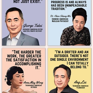 Asian American Leaders, AAPI Asian Pacific American Heritage Month ...