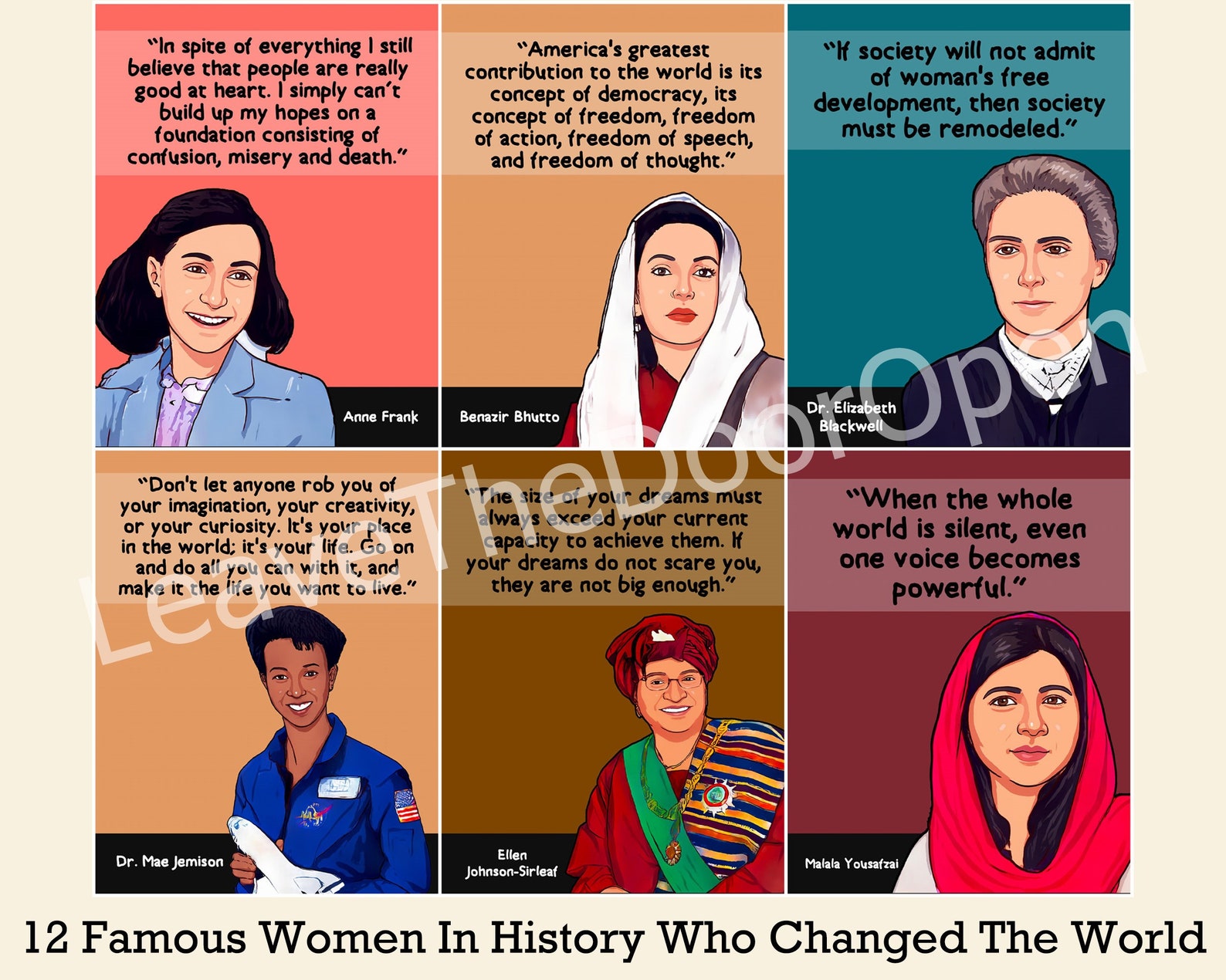 12 Famous Women in History Who Changed the World, Inspirational Quotes ...