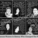 12 Famous Women in History Who Changed the World, Classroom Poster Set ...