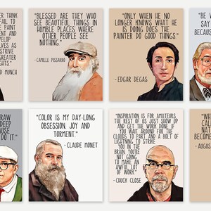 40 Famous Art Quotes for Kids by Artists - Classroom & Office Posters ...