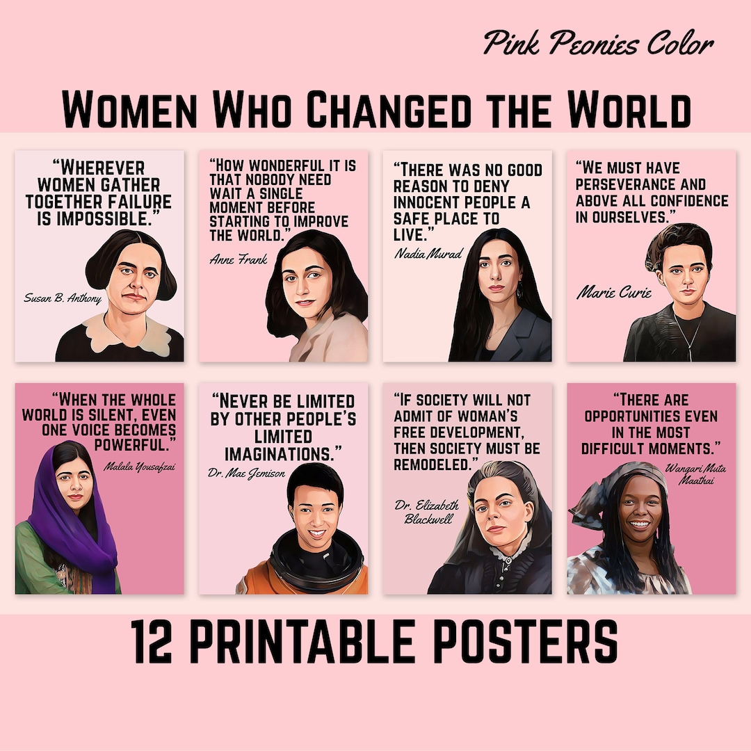Women Who Changed the World, International Women's Day, Inspirational ...
