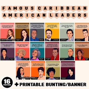 Caribbean American Heritage Month Posters, 16 Caribbean American ...