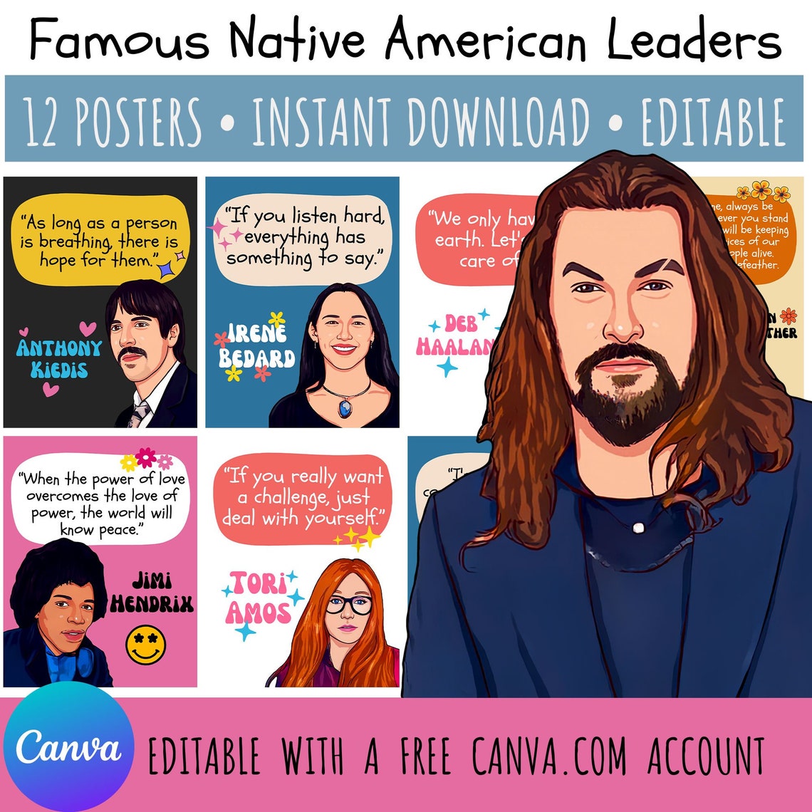 12 Famous Native American Leaders, Heritage Month, Indigenous Art ...